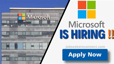 💻 Microsoft Software Engineering Internship Apply Now Job Seekers