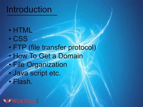 Introduction To The World 8694087ppsx