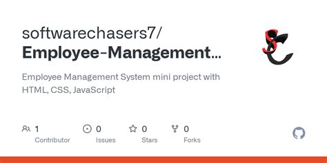 GitHub Softwarechasers Employee Management System Employee Management System Mini Project