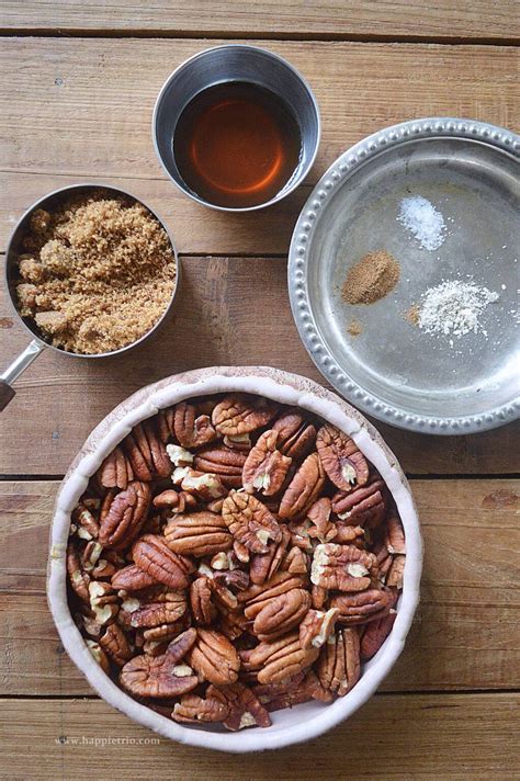 Candied Pecans Vegan Caramelized Pecans Cook With Sharmila