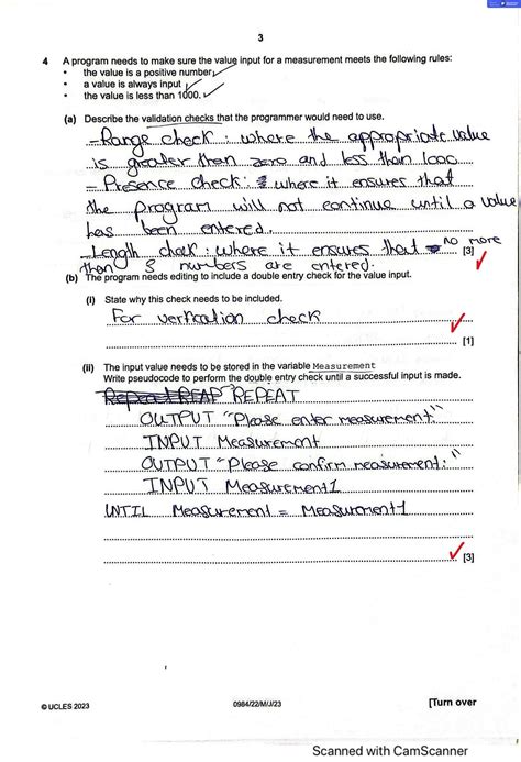 Solution Computer Science Igcse Solved Programming Paper 2 Paper