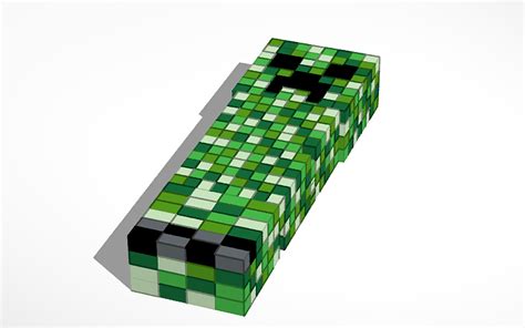 3d Design 마인크래프트 크리퍼 Tinkercad