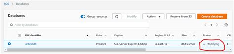 Amazon Rds Configuring A Connection To A Sql Server Instance