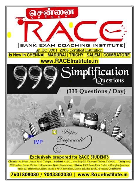 1000 Simplification Maths Objective Questions Solved Pdf Pdf