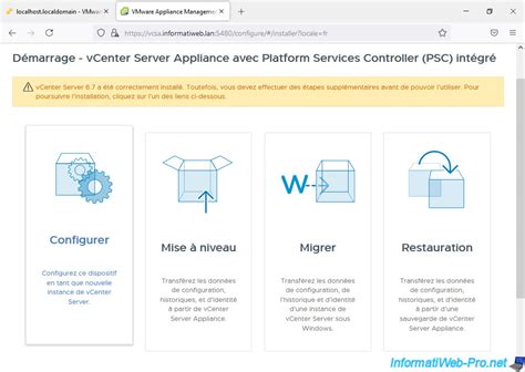 Create A Vmware Vsphere 67 Infrastructure By Deploying Vcsa Vcenter Server Appliance Vmware