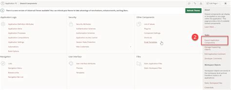Qaiums It Demonstration Export Application Components Individuallyall Together From A Oracle