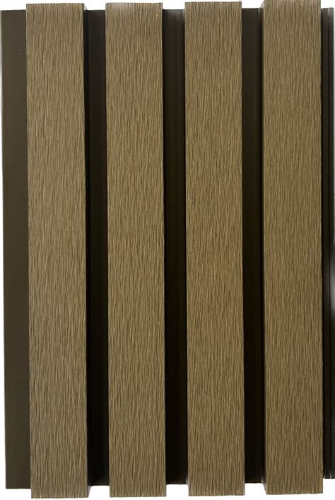 Slatted Oak Classic Composite Cladding Laurus Decor