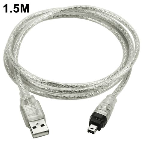 Glthekty 1 5m Usb To Firewire Adaptor White