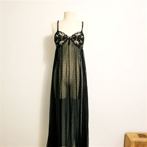 Sheer Negligees Etsy