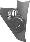 1955 1956 55 56 Chevy Belair Kick Panel Panels Pair No Speakers Ebay