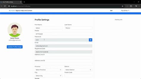 Design A Responsive User Profile Page Using Html Css Javascript And Bootstrap Youtube