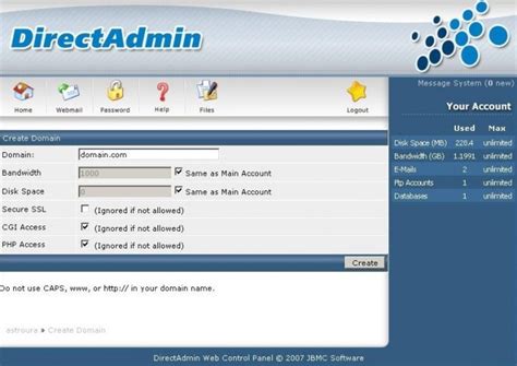 How To Add A Domain To Your Directadmin Account