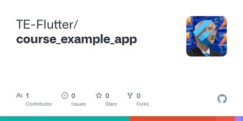 Github Te Fluttercourseexampleapp