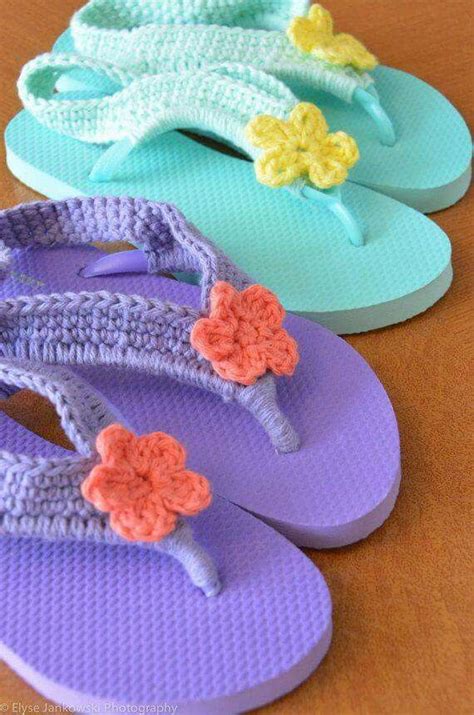 Crochet Flip Flops Upcycle Free Crochet Pattern Artofit