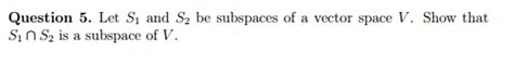 solved let s1 and s2 be subspaces of a vector space v show
