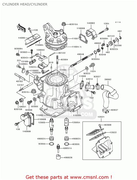 Kawasaki Kx250 J2 1993 Kx250 Europe As Parts Lists And Schematics