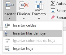 INSERTAR Y ELIMINAR FILAS Y COLUMNAS Excelfull