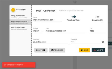 Mqtt连接时报错：error Unknown Property Emqx Emq 问答社区