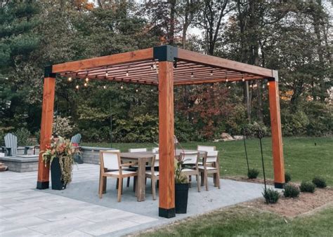 Modern Pergola Kits Contemporary Style Pergolas Made In Usa