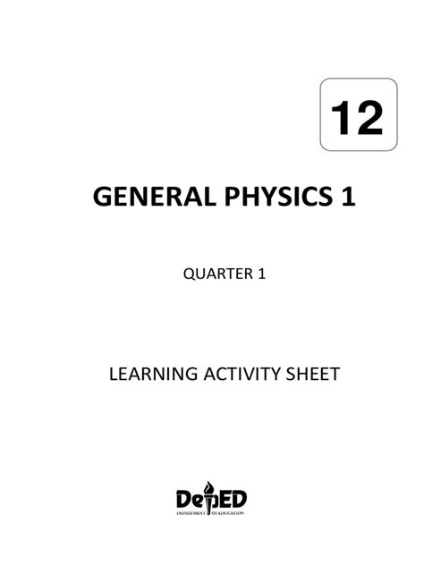 Shs General Physics 1 Pdf Observational Error Accuracy And Precision