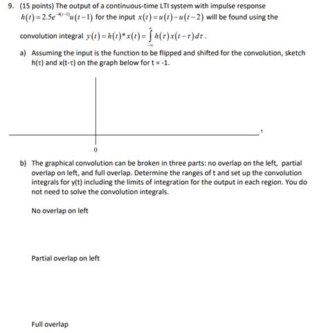 Solved Points The Output Of A Continuous Time LTI Chegg