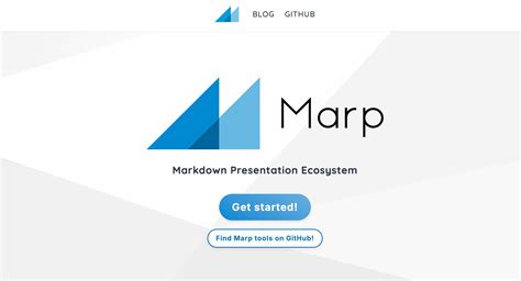 6个超好用的markdown文档转ppt工具分享