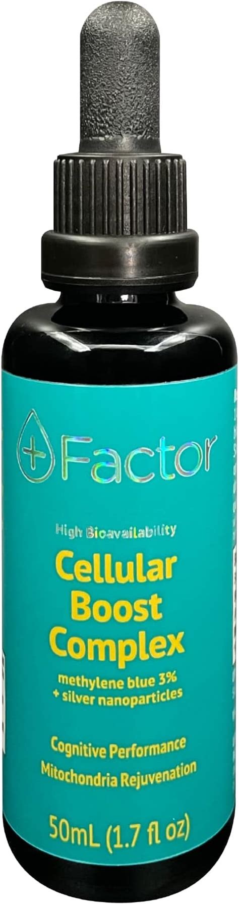 Plus Factor Cellular Boost Complex 3 Usp Grade Methylene Blue And Silver Nano
