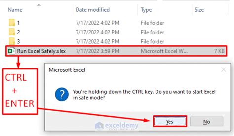 How To Run Excel In Safe Mode 4 Handy Ways Exceldemy