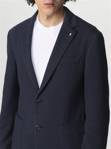 Boss 外套 男士 海军蓝 西服外套 Boss 50469073 Gigliocom
