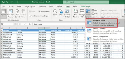 How To Freeze Panes In Microsoft Excel With Video Tutorial
