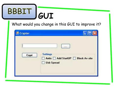 Graphical User Interface PPT