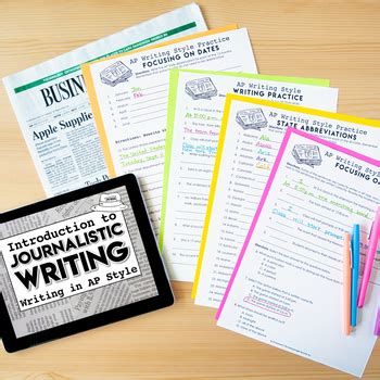 Introduction To Associated Press AP Style Writing TPT