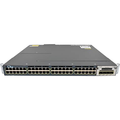 Cisco Catalyst Ws C3560x 48pf S 48 Port Rj 45 Poe Ge Switch C3kx Nm 1g 1x Psu Piospartslap