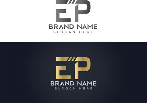 Letra Ep Tipografía Vector Logo Diseño 16023270 Vector En Vecteezy