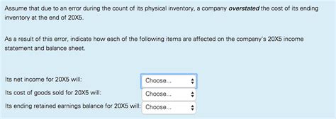 solved answer choices be overstated be understated and