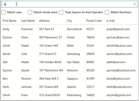 Search Winui Componentone
