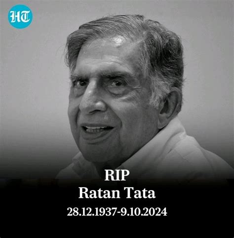 Today We Say Goodbye To A Legend Ratan Tata Sir A Man Who Embodied Kindness Vision And