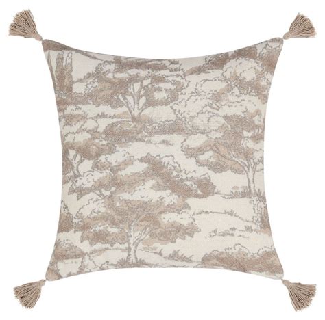 Villa Classics Stonework Natural Square Accent Pillow From Classic Home