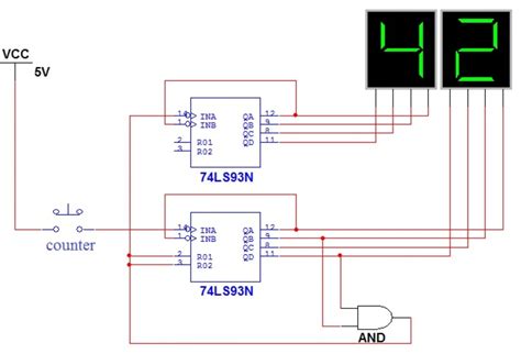 Tutorial Membuat Rangkaian Counter Up 7 Segment Denga