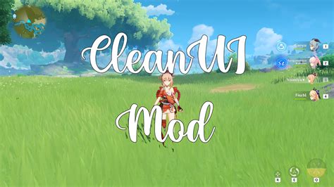 Clean Ui Genshin Impact Mods