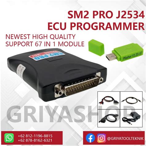 Jual Ready Stock Remap Sm2 Pro J2534 Vci Ecu Programmer With 67 In 1 Dongle Jakarta Timur