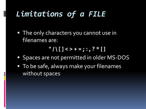introduction to ms dos ppt download