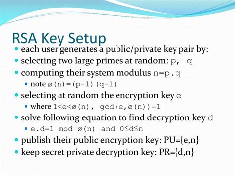 PPT Public Key RSA Diffie Hellman Key Exchange PowerPoint Presentation ID