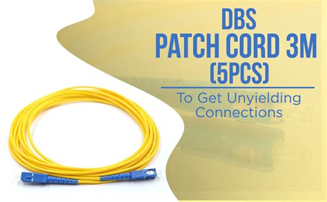 Technomart DBC Patch Cord SC SC 3 M 5 Pcs Set Amazon In Computers Accessories