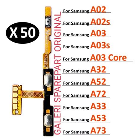 Jual Tombol Fleksibel On Off Volume Buah Kabel Flex Kunci Tombol Samping Volume On Off Daya