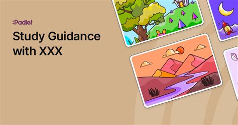 Study Guidance With Xxx