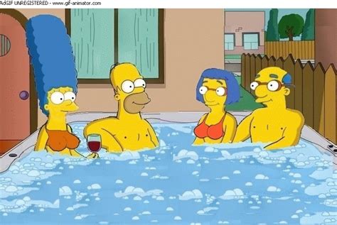 Post Animated Homer Simpson Homerjysimpson Kirk Van Houten Luann Van Houten Marge