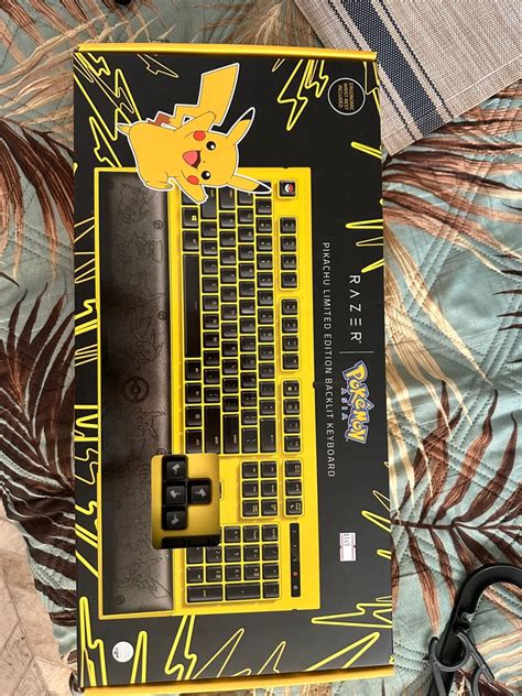 Razer Pikachu Keyboard Computers And Tech Parts And Accessories Computer Keyboard On Carousell
