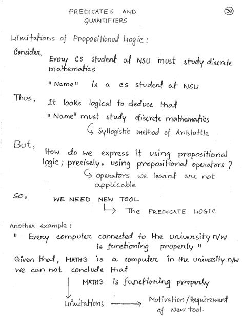 Cse 173 Predicate Quantifier Fall 2018 Pdf