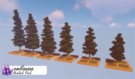 Hemlock Tree Pack CR Minecraft Map
